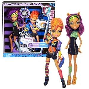 NEW Monster High Exclusive 2-Pack THE WEREWOLF SISTERS (Includes ...