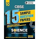 PW CBSE | Class 10 | 15 New Pattern Sample Paper Science, Maths (Standard) Combo Set of 2 Books ...