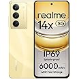 realme 14x 5G Smartphone 8+128GB Golden Glow, 6.67-inch Screen, 120Hz Display, 6000mAh Battery ...