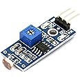 Techtonics Lm393 Optical Photosensitive LDR Light Sensor Module for Arduino Shield DC 3-5V ...
