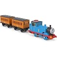 Thomas & Friends Toy Train, Motorized Talking Engine & Cargo Car/Tender ...