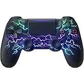 SWCTIM Wireless Controller for PS4 with LED Lighting, Remote Controller ...