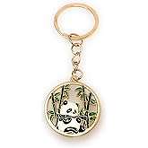 FizzyButton Gifts Red Koi Carp Fish Keyring Key Ring with Enamel Charm ...