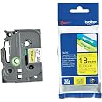 Brother TZE-641 Black ON Yellow Laminated Tapes (TZE Series) 18mm ...
