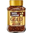 Tata Coffee Gold Original, Instant & Pure Coffee Jar, 90/95 Gm, Freeze ...