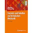 Formeln und Tabellen zur Technischen Mechanik: Lehrbuch : Böge, Alfred ...