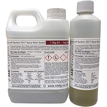 Water Clear Casting Kit 2 - 1kg resin: Amazon.co.uk: Garden & Outdoors