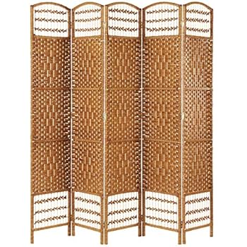 Hartleys Solid Weave Hand Made Wicker Room Divider - Choice of Size ...