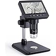 Coin Microscope-LCD Digital Microscope 500X, 1080P Coin Magnifier for ...