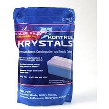 4 Interior dehumidifier, Absorbs damp crystals in box: Amazon.co.uk ...