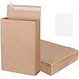 ZMCYN 25 Pack 9.4" x 13.2" Expandable Gusset Envelopes, Large Kraft ...
