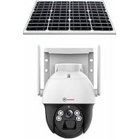 Buy Trueview 4G SIM Solar Powered Bullet Camera Advanced CCTV Security ...