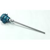 THERMONIC BRAND RTD (PT 100- SIMPLEX 3 WIRE) HEAD TYPE SENSOR WITH 10 ...