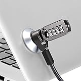 AboveTEK iPad Lock Security Cable w/Adhesive Plates, 6-Ft Keyless 4 ...