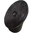 SHMOX Underground Drainage Oval Rodding Point - Plastic 110mm Black ...