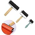 3 Pieces Ink Roller, Ink Applicator Printmaking Art Craft Roller, Paint ...