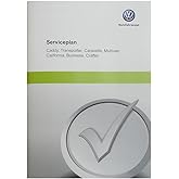 Volkswagen Original VW Serviceplan Serviceheft Scheckheft für PKW ...