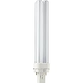10x Philips MASTER PL-C 26W/830 G24d-3 2PIN (2-Stift) Warmweiß 3000K Energiesparlampe 171mm ...