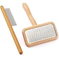 Astfys Carpet Rake-Sheepskin Wool Brush and Sheepskin Brush Cleaner ...