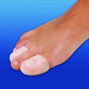 Silipos | 100% All Gel | Digital Toe Caps x2 | Pure Gel Toe Protection ...