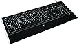 Logitech K740 Illuminated Wired Keyboard for Windows, Laser-Etched ...