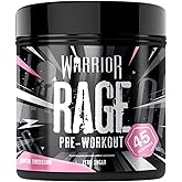 Warrior Rage - Pre-Workout Powder - 392g - with Creatine Gluconate ...