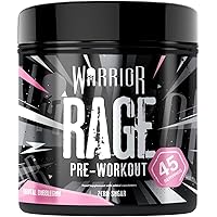 Warrior Rage - Pre-Workout Powder - 392g - with Creatine Gluconate ...
