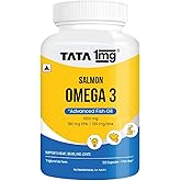Tata 1mg Salmon Omega 3 Fish Oil Supplements 1000mg