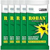 PCI Roban The Rat Killer Cake (Pack of 10) | Kills Rats Outdoors in One ...