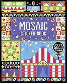 Mosaic Sticker Book (Mosaic Sticker Books): Amazon.co.uk: Usborne ...