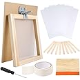 Caydo 27 Pieces Screen Printing Starter kit Include 8 x 10 Inch Silk ...