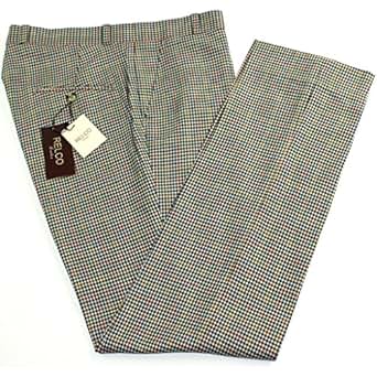 Relco Men's Classic Multi Tweed Stay Press Trousers: Amazon.co.uk: Clothing