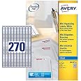 Avery J8659-25 Printable, customisable Mini Filing Labels, 270 Labels ...