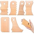 7 Pieces Big Size Pottery Foot Shaper Tools,Pottery Profile Rib Bundle Pottery Trimming Tools ...