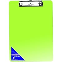 SECO Plastic Translucent A4 Clipboard - Green, C1102-GN : Amazon.co.uk ...