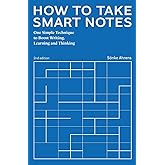 Buy How to Take Smart Notes: One Simple Technique to Boost Writing ...