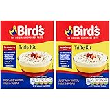 Birds Trifle Kit Chocolate Flavour 122g 2 Pack : Amazon.co.uk: Grocery