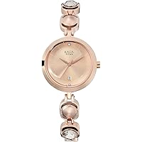 Titan Raga Viva Rose Gold Dial Analog Metal Strap watch for Women ...