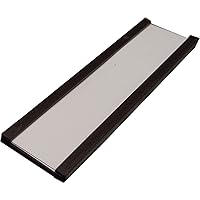 Magnetic Label Holders 20mm high x 70mm Long - Pack of 100 with Paper ...