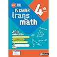 Amazon.fr - Le Cahier Transmath 4e - Edition 2021 - Lécole, Jean-Marc ...