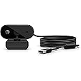 HP 325 1080p Full HD USB Computer Webcam with Mic & Privacy Cover - for ...