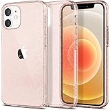 Spigen Liquid Crystal Glitter Back Cover Case for iPhone 12 Pro Max (TPU | Rose Quartz) : Amazon ...