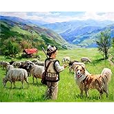 WOWDECOR DIY Malen nach Zahlen für Erwachsene Kinder Mädchen, Rotwein ...