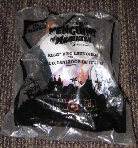 Buy McDonald's Happy Meal Nickelodeon The Penguins of Madacar Rico Disc ...