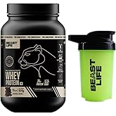 BeastLife Whey Protein Powder With Ultrasorb Tech,24G Protein,5.5G Bcaa ...
