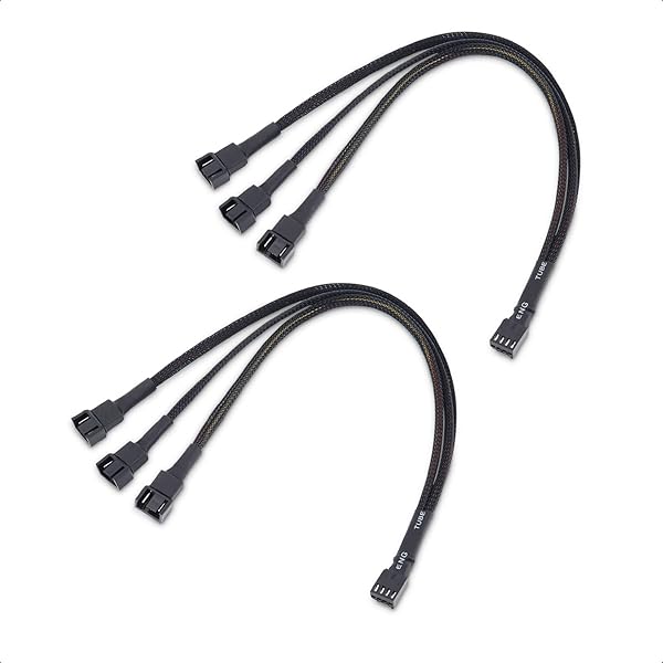 Thermaltake TTMOD PWM Fan Pin Y-Cable -3Pack- 3セット入りファン分岐ケーブル AC-060 ...