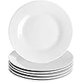 Argon Tableware 6X White 15.4cm (6 Inch) Wide Rimmed Side Plates ...