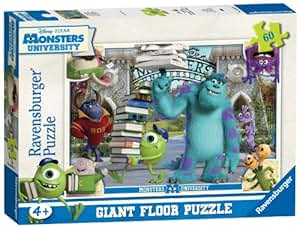 Ravensburger Monsters University Giant Floor Puzzle (60 Pieces): Amazon ...