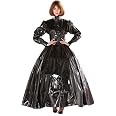 GOceBaby Gothic Punk Cool Schwarz PVC Ball Gown Kleid Kostüm (M ...