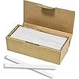 AIFUSI Flat White Soapstone Pencils 27 Pack Soapstone Refills Professional Welding Chalk for ...